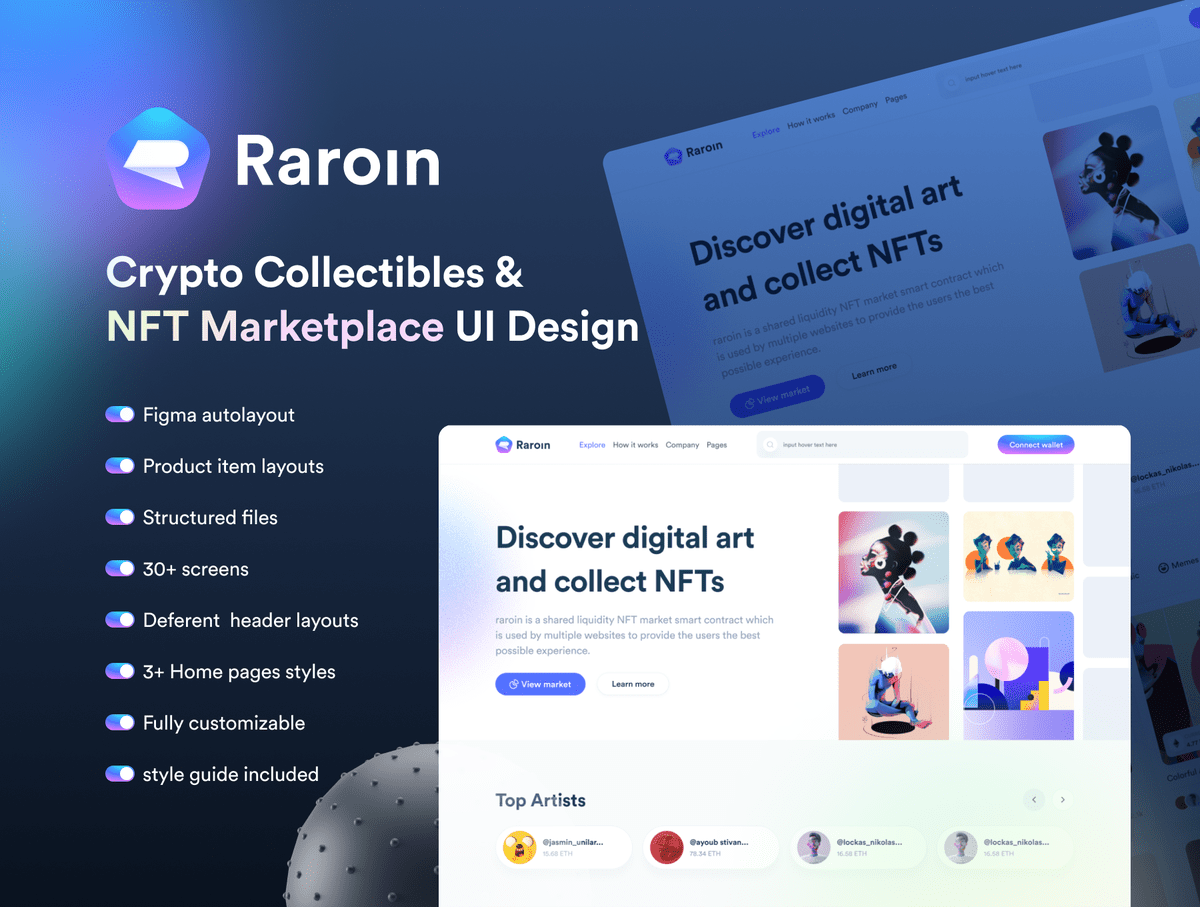 Raroin – NFT Marketplace | ThemeMag Raroin – NFT Marketplace | ThemeMag