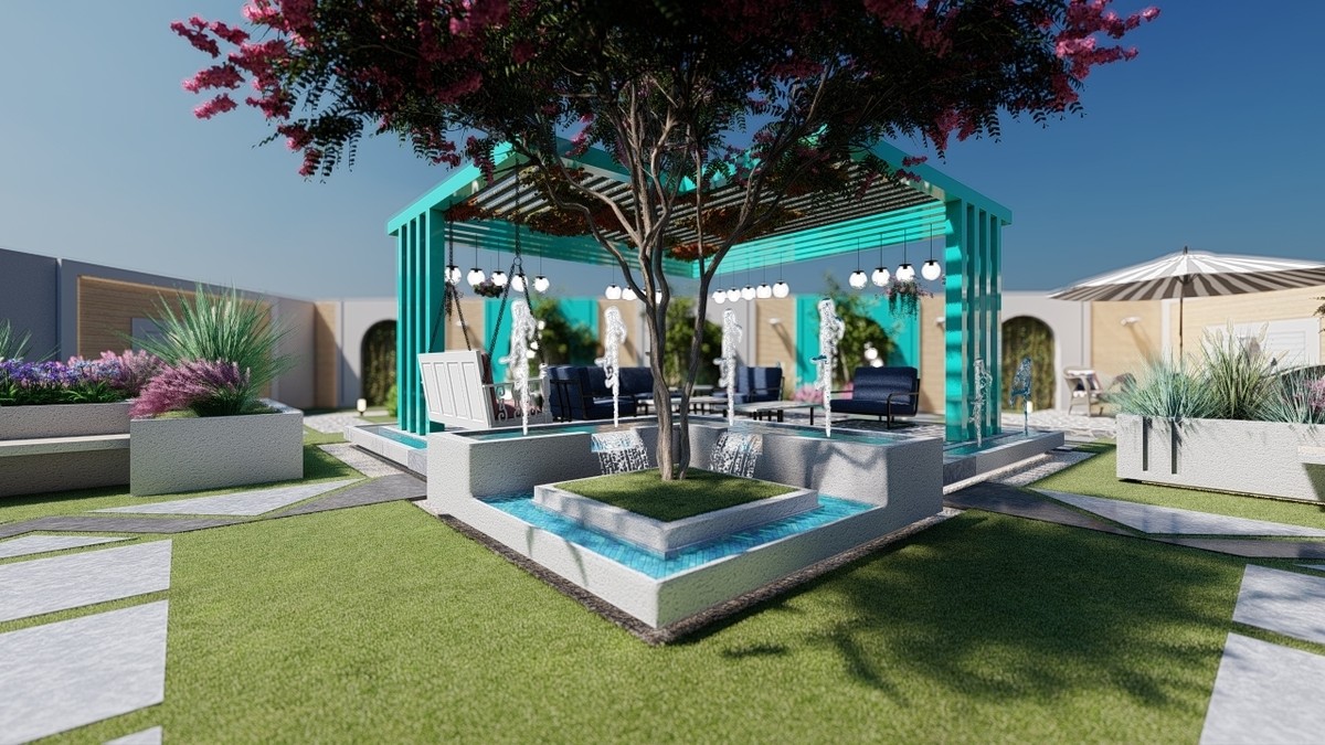 تصميم خارجي بطراز يوناني صور