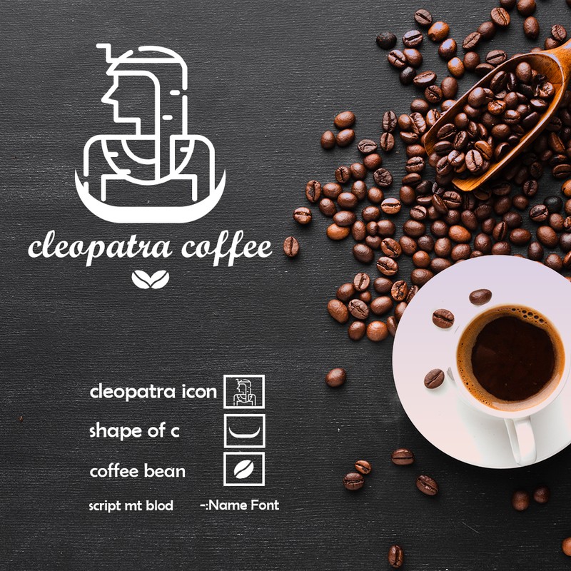 cleopatra coffee logo - صور