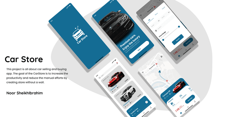 UI/UX CarStore Design - صور