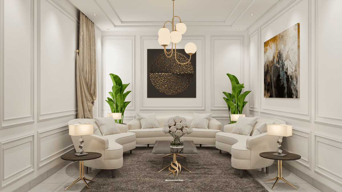 اعمالي في تصميم مجلس بطابع نيوكلاسيك صور